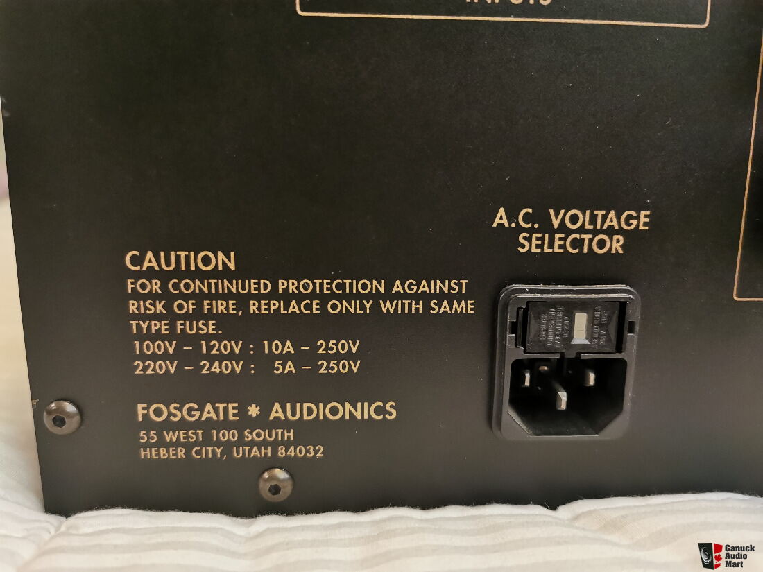 Fosgate Audionics 4100 High Current Amp Amplifier CLASS A/B Photo ...