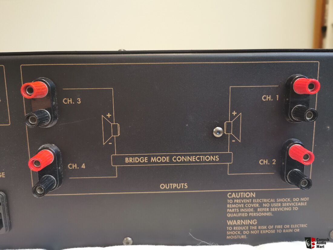Fosgate Audionics 4100 High Current Amp Amplifier CLASS A/B Photo ...