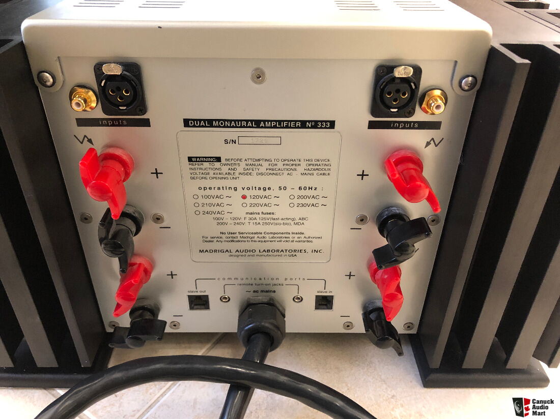 Mark Levinson 333 Power Amp. Rebuilt! Photo #3801092 - Canuck Audio Mart