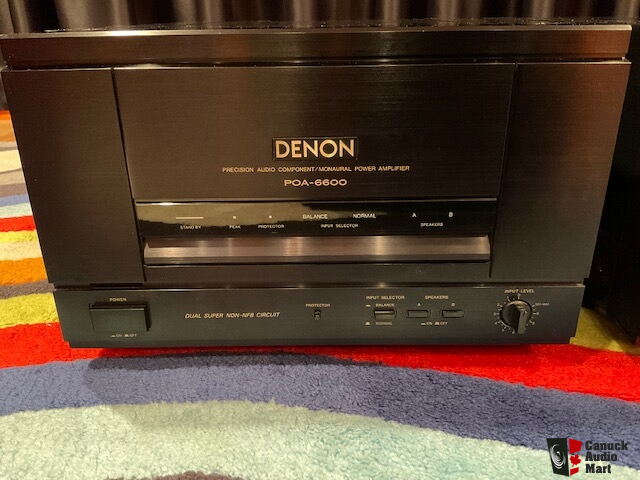 Vintage Denon POA 6600 mono block completely RESTORED Photo #3802338 ...