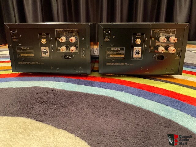 Vintage Denon POA 6600 mono block completely RESTORED Photo #3802335 ...