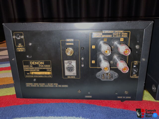 Vintage Denon POA 6600 mono block completely RESTORED Photo #3802338 ...