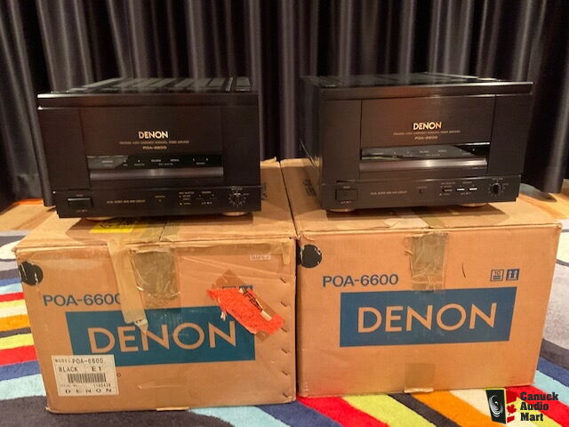 Vintage Denon POA 6600 mono block completely RESTORED Photo #3802339 ...