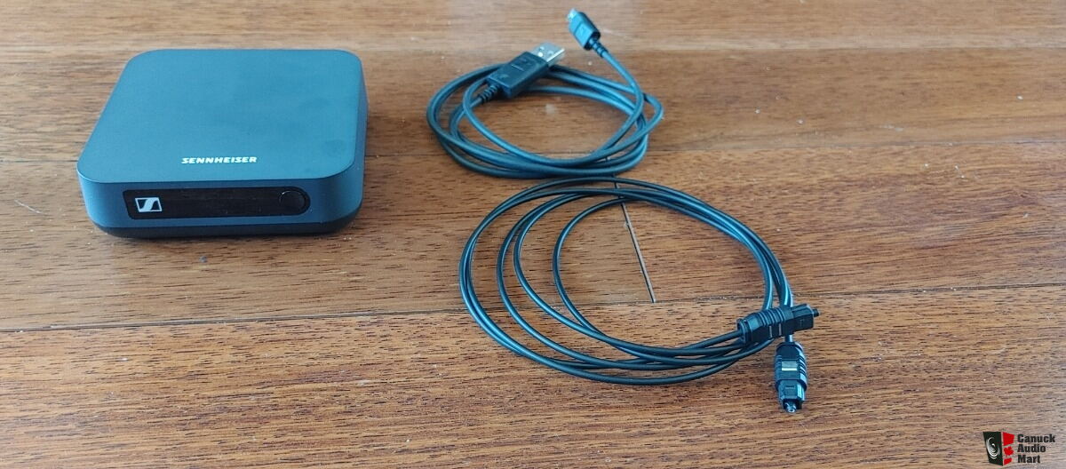 Sennheiser BT T100 Bluetooth APTX transmitter For Sale - Canuck Audio Mart