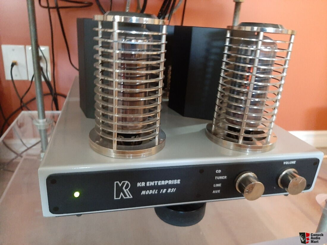 KR ENTERPRISE 18BSI integrated amp For Sale - Canuck Audio Mart