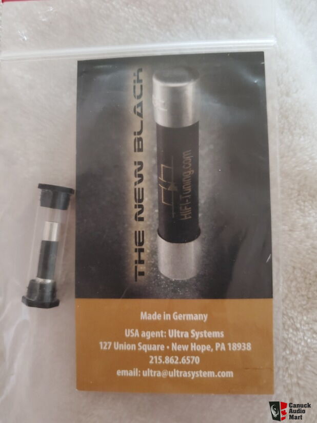 HiFi Tuning Supreme Silver fuse - 2.5A slow blow, small For Sale - US ...