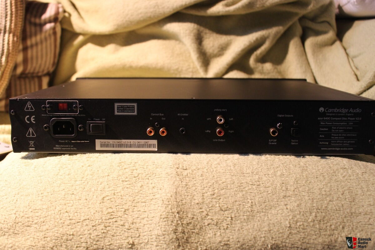 Cambridge Audio Azur 640 C v2 CD player Photo #3810651 - Canuck Audio Mart