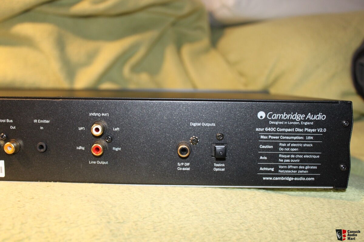 Cambridge Audio Azur 640 C v2 CD player Photo #3810651 - Canuck Audio Mart