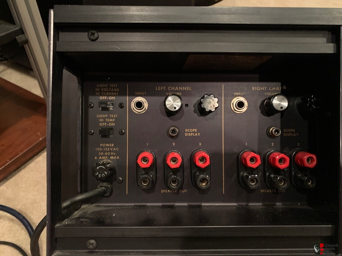 EPICURE MODEL ONE (EP1 M1) 2Ch Audiophile Stereo Power Amplifier Photo ...