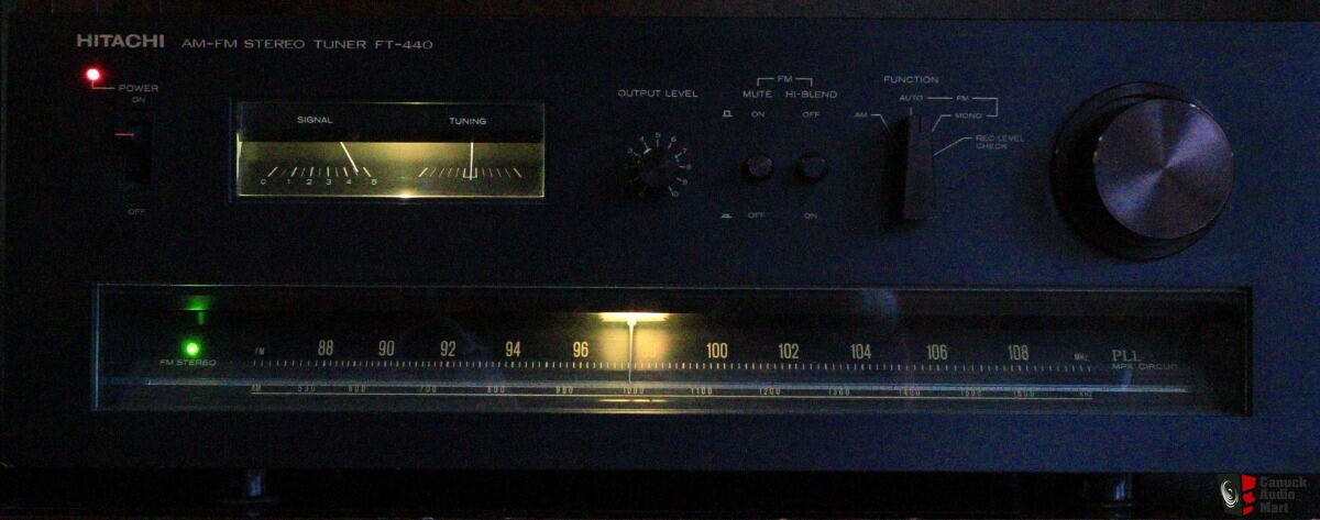 Hitachi FT-440 AM/FM Stereo Tuner Photo #3812349 - UK Audio Mart