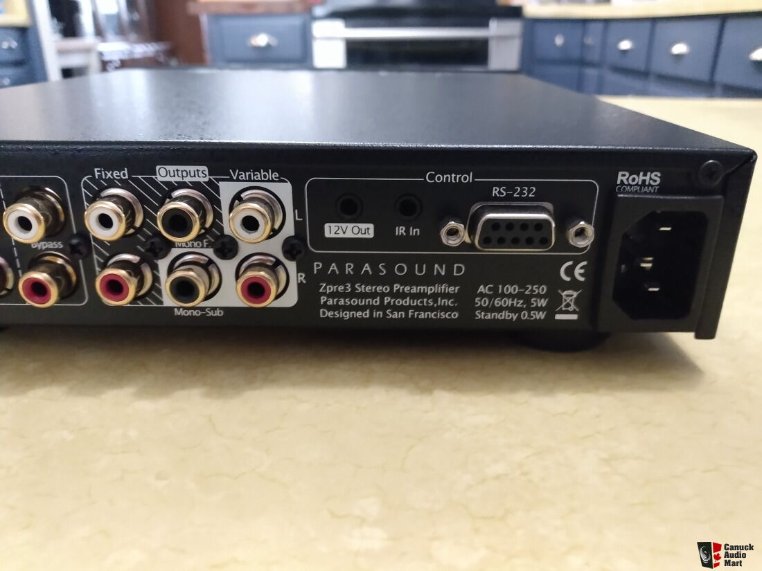 Parasound ZPRE3 Preamplifier Photo #3813368 - Canuck Audio Mart