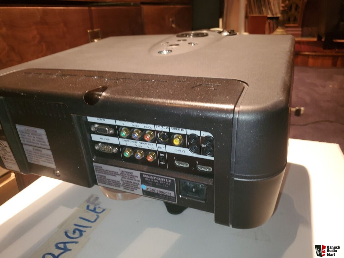 Marantz VP11S1 - The Ferrari of projectors. Mint! Photo #3815229 - US ...
