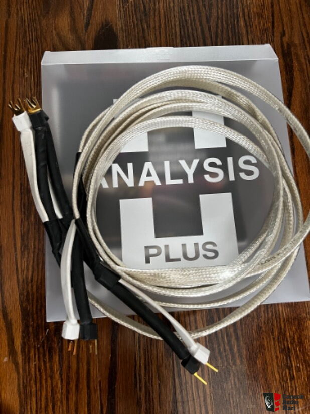 Analysis Plus Big Silver Oval speaker cables 8ft Photo #3816750 ...