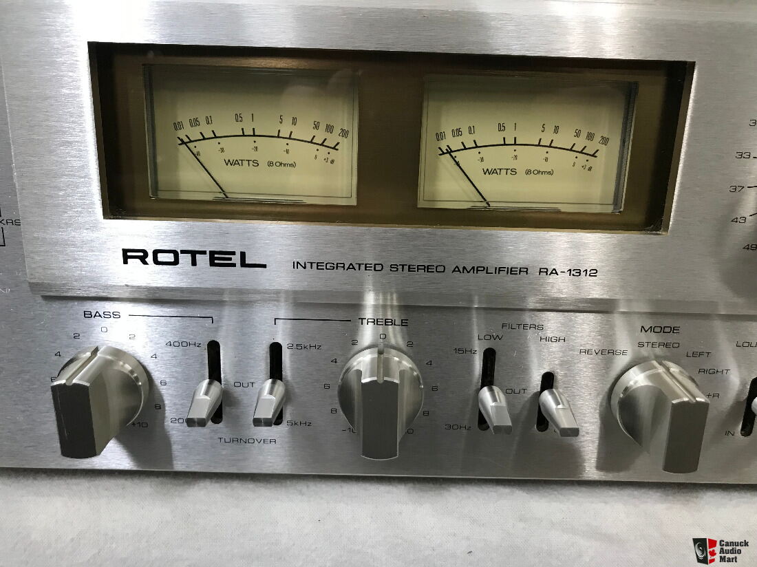 Rotel RA-1312 Stereo Integrated Amplifier Photo #3816850 - Canuck Audio ...