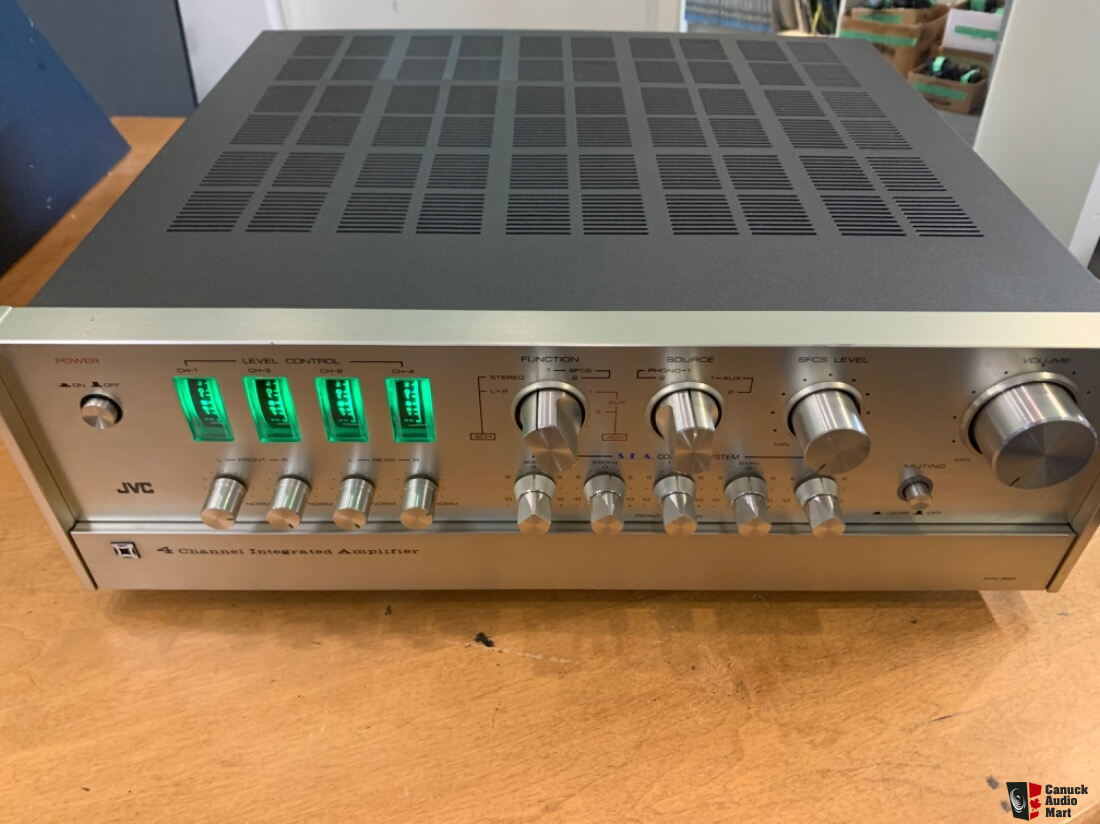 JVC 4VN-990 Quadraphonic Amplifier Classic 1970 s REDUCED Photo ...