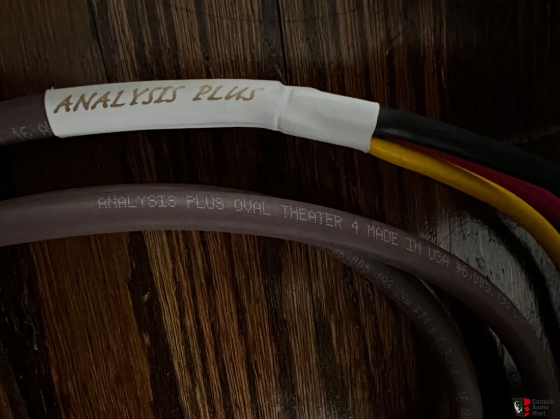 Analysis Plus REL subwoofer Speakon cable 2 available - 3m Photo ...