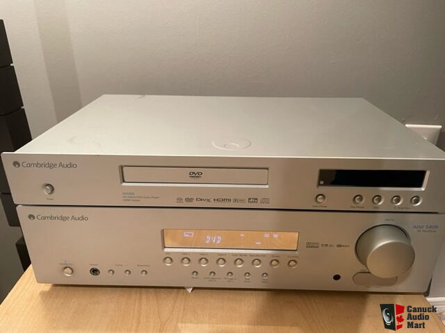 Cambridge Audio azur 540R receiver + DVD89 DVD, SACD and DVD-Audio ...