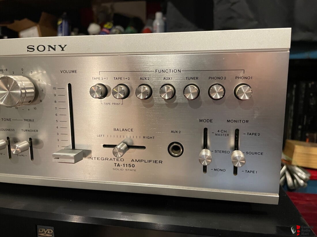 SONY TA-1150 integrated amplifier Photo #3817669 - US Audio Mart
