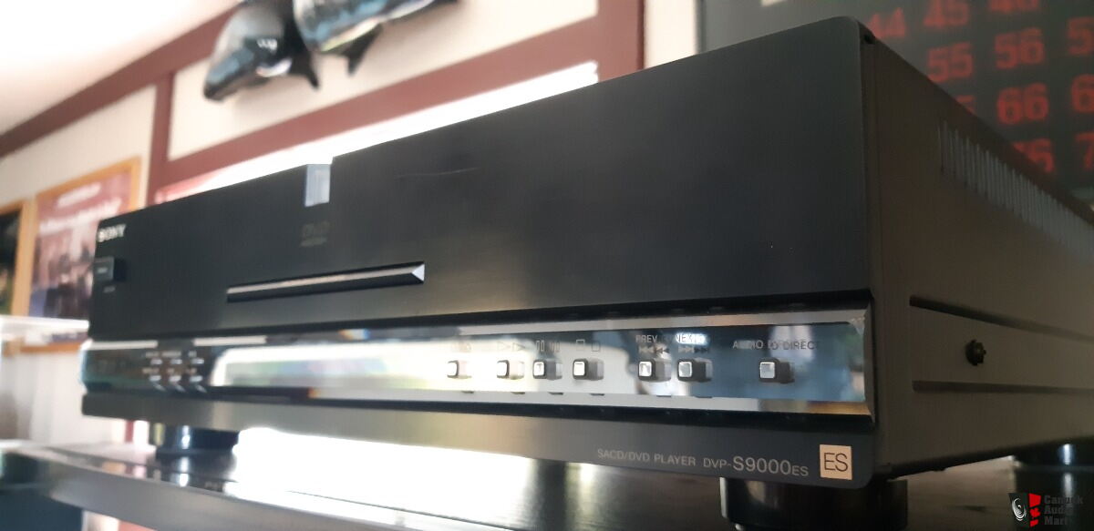 Sony DVP S9000 ES SACD DVD CD Audiophile Player Photo #3821104 - UK ...