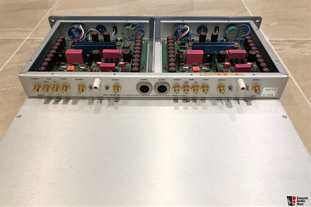 Krell PAM-1 preamplifier with MM/MC phono stage - VERY GOOD (SOLD TO ...