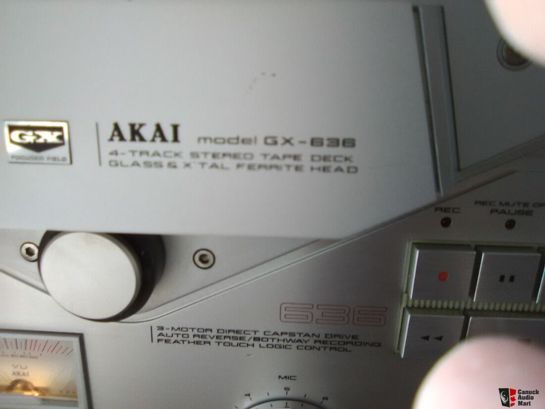 Akai GX-636 Photo #3826119 - Canuck Audio Mart