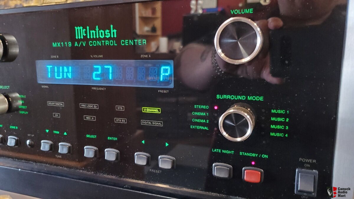 McIntosh MX119 Processor Preamplifier *Please read Photo #3832116 - US ...