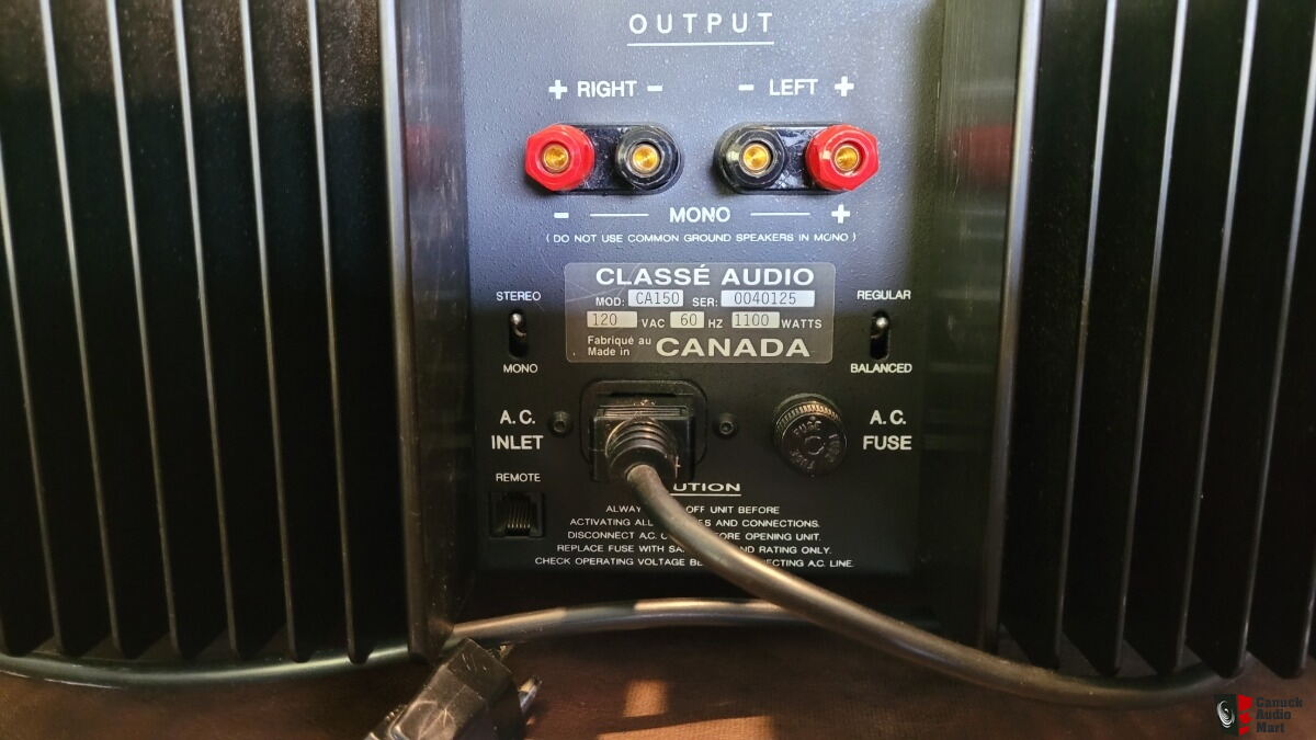 Classe Audio CA-150 Photo #3832482 - UK Audio Mart