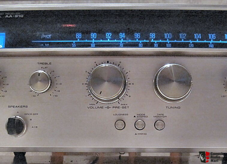 Vintage AKAI AA-910 Stereo Receiver Real Wood Case REDUCED Photo ...