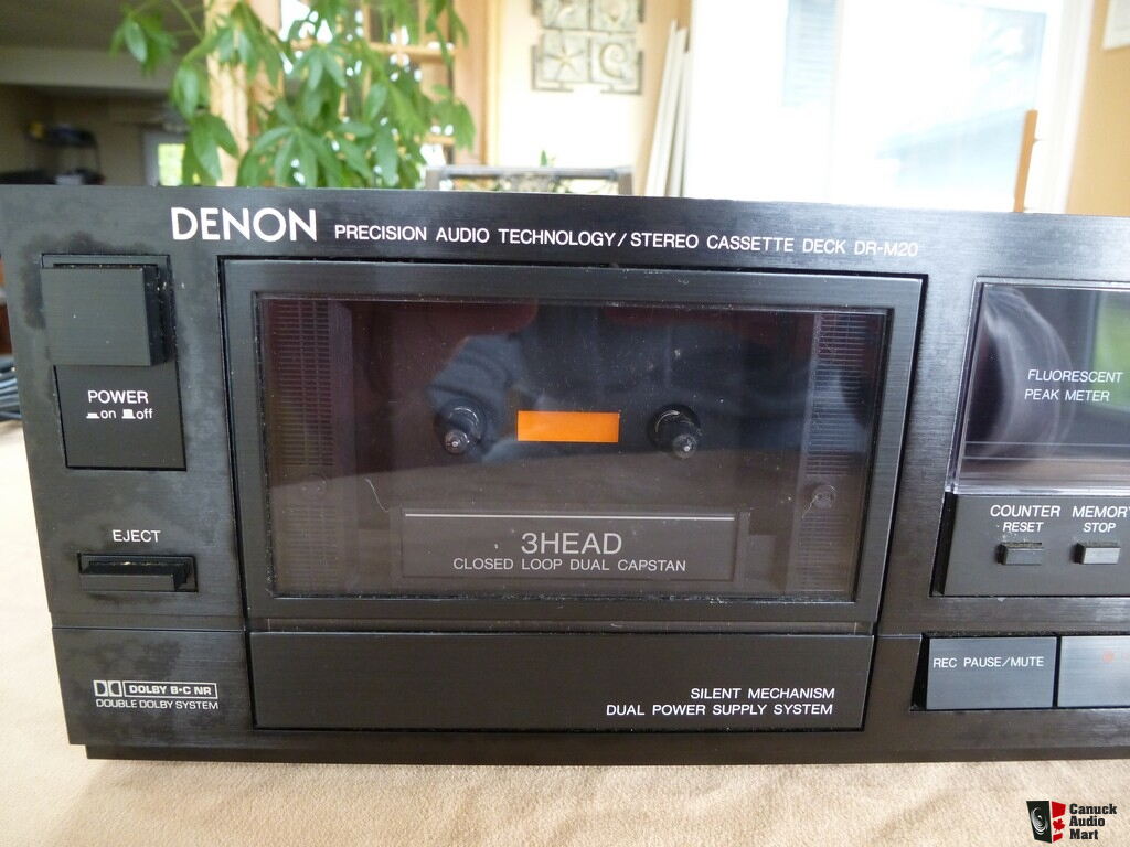 Denon DRM-20 3 Head Cassette Deck - Parts or Repair - Pending to Clem ...