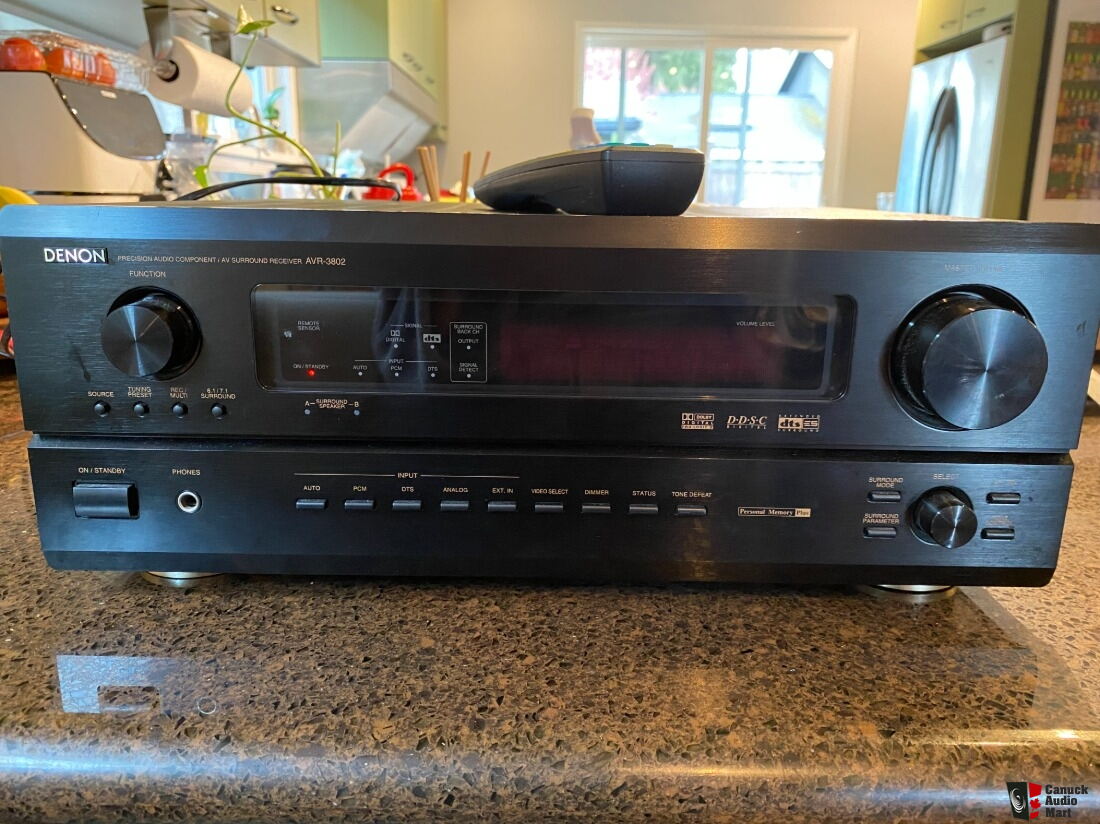 Denon AVR-3802 - AV receiver - 7.1 channel Photo #3833830 - Canuck ...