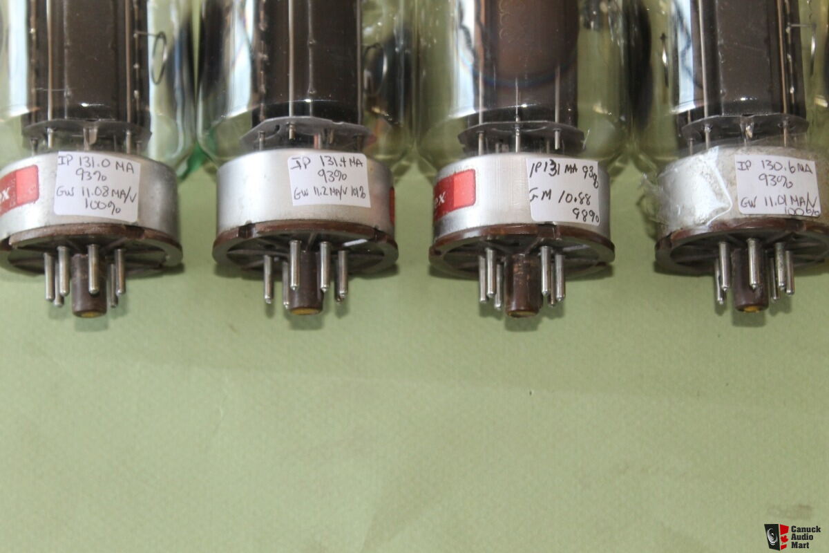 Quad KT88 tubes Genalex Gold Monarch / Gold Lion Photo #3835248 - UK ...