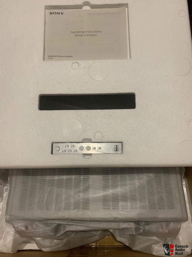 Sony TA-A1ES High-Resolution Amplifier - $950 For Sale - Canuck Audio Mart