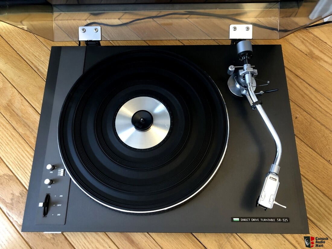 Sansui SR-525 Direct Drive Manual Turntable in Truly Pristine Condition ...