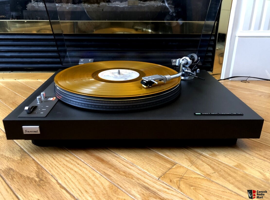 Sansui SR-525 Direct Drive Manual Turntable in Truly Pristine Condition ...