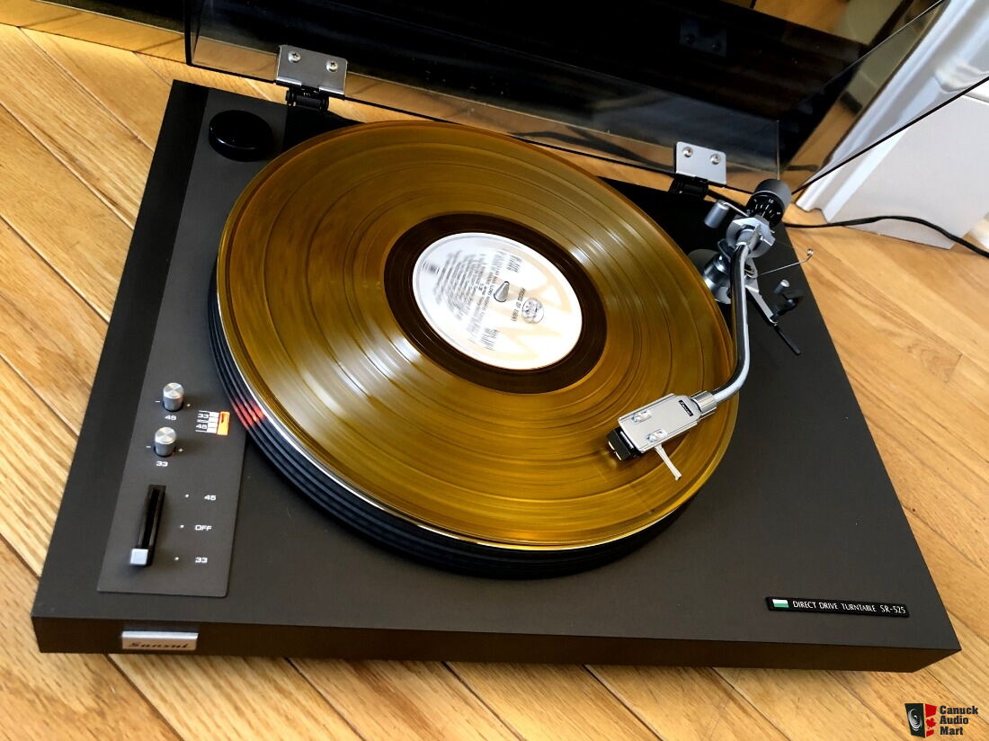 Sansui SR-525 Direct Drive Manual Turntable in Truly Pristine Condition ...