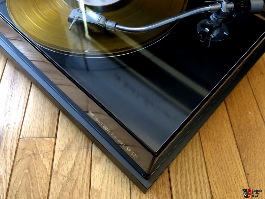 Sansui SR-525 Direct Drive Manual Turntable in Truly Pristine Condition ...