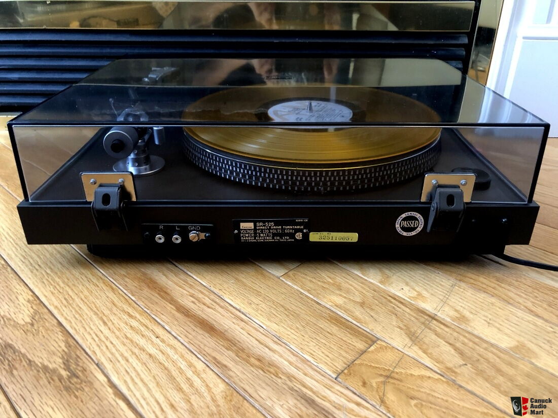 Sansui SR-525 Direct Drive Manual Turntable in Truly Pristine Condition ...