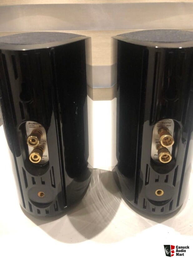 Pair of Definitive Promonitor 800 Bookshelf Speakers plus one ...