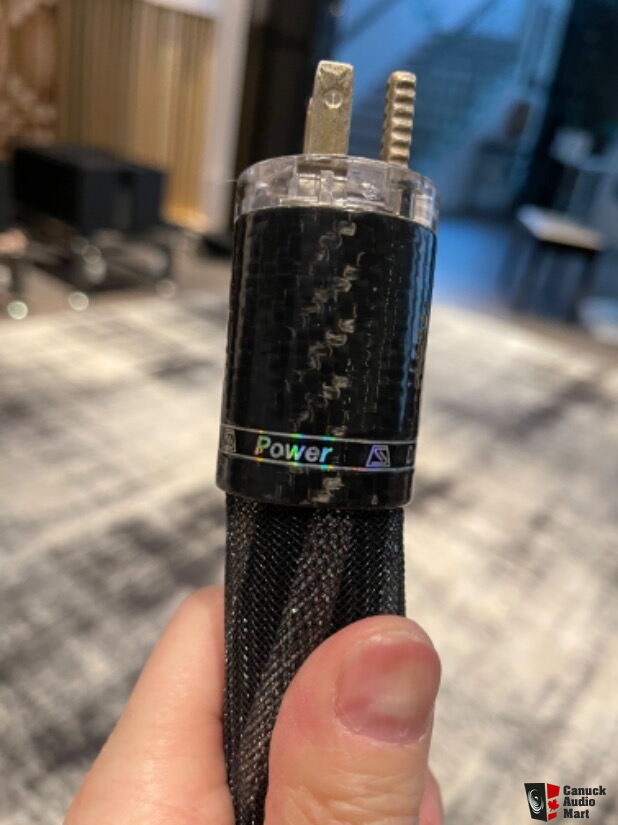 Stealth Audio Dream V10 PowerCord, 2M. Silver/Black Version Photo ...