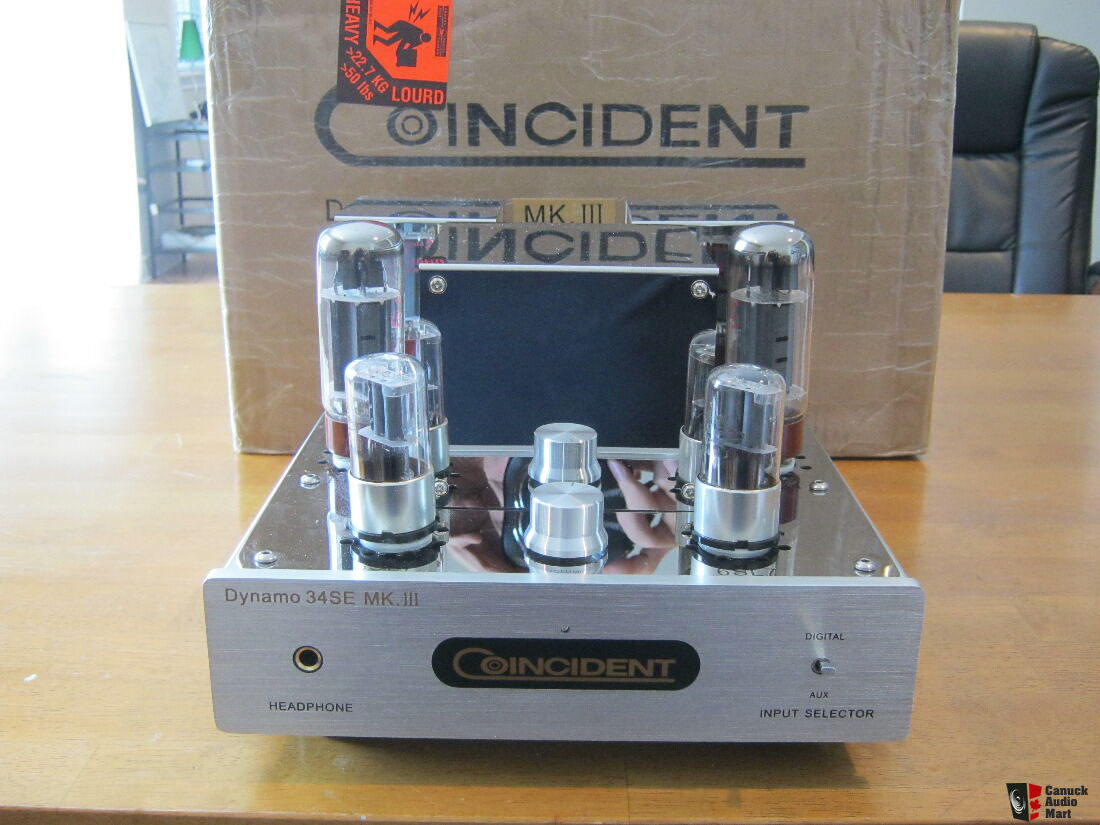 Coincident Dynamo SE MK III Integated Tube Amplifier For Sale - Canuck ...