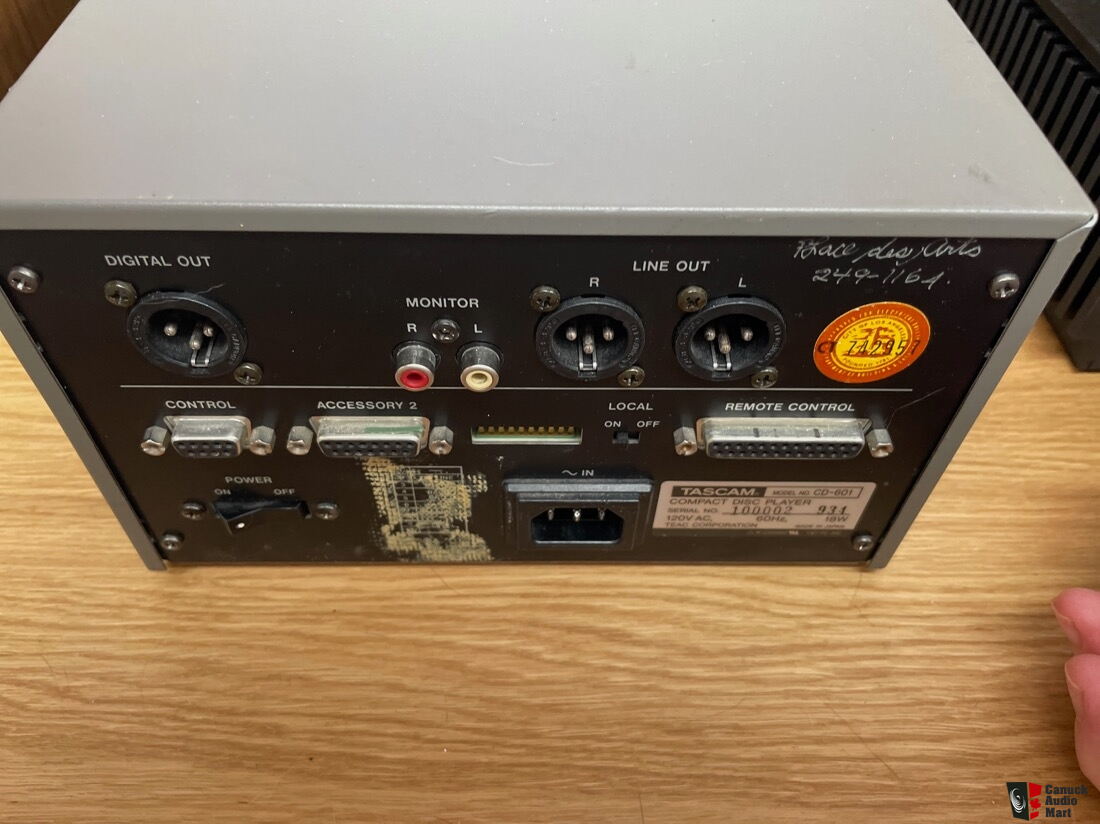 Tascam CD-601 - Sold Photo #3841434 - UK Audio Mart