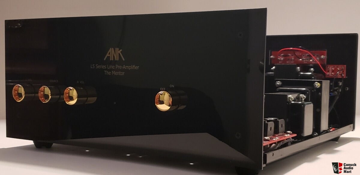 ANK L5 Mentor Pre-amplifier with dual mono Khozmo volume controls Photo ...