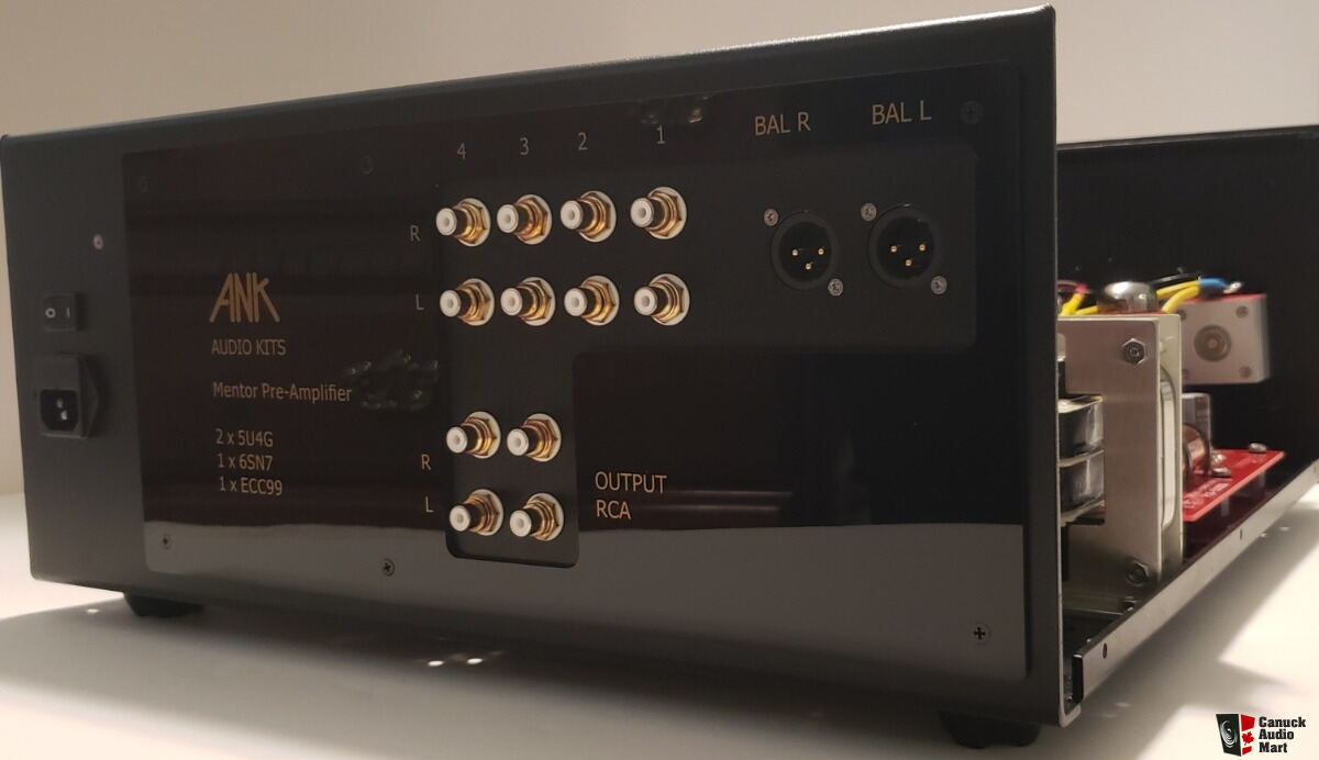 ANK L5 Mentor Pre-amplifier with dual mono Khozmo volume controls Photo ...