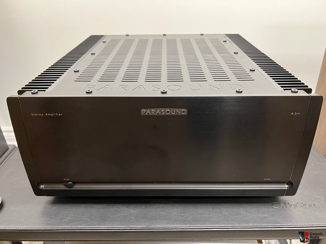 Parasound Halo A21+ Power Amplifier Dealer Ad - Canuck Audio Mart