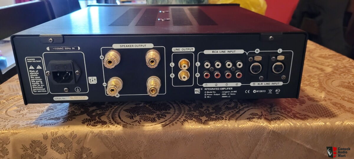 Jungson JA-88E Integrated (Reduced and Firm) Photo #3844081 - Canuck ...