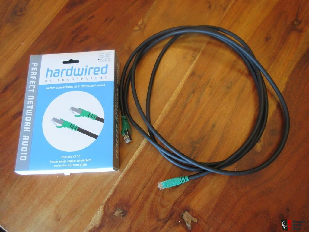 Network audio Hardwired by transparent cable 10 feet Photo #3845562 ...