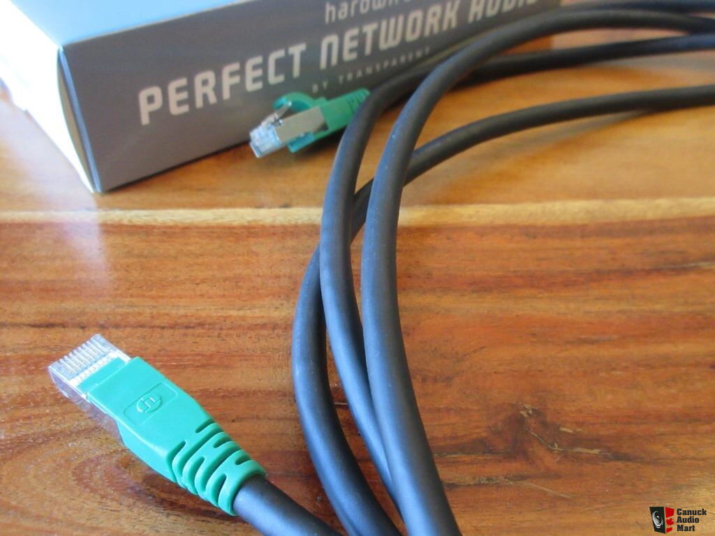 Network audio Hardwired by transparent cable 10 feet Photo #3845564 ...