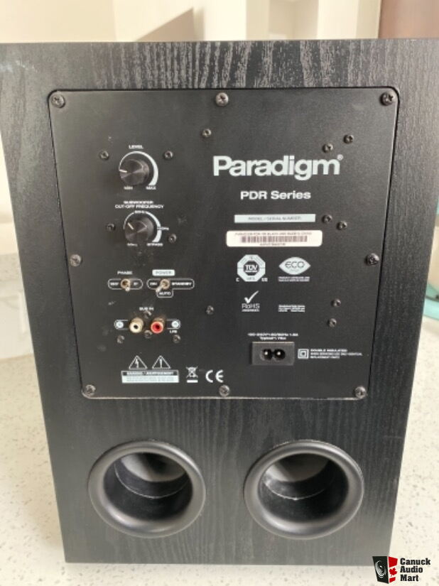 Paradigm PDR-100 v4 Subwoofer Photo #3851758 - UK Audio Mart
