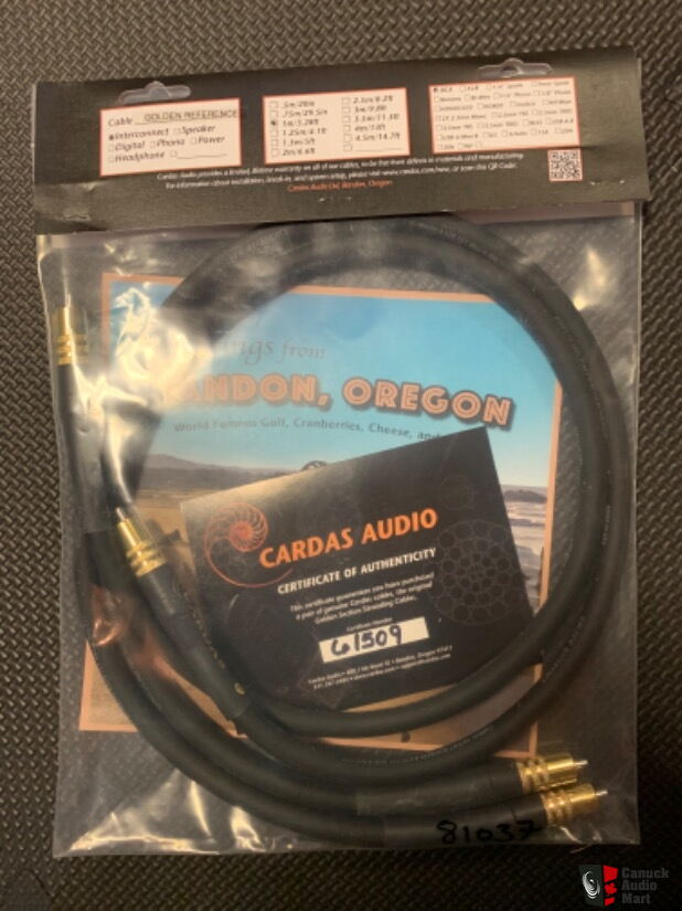 Cardas Golden Reference Photo #3852824 - Canuck Audio Mart