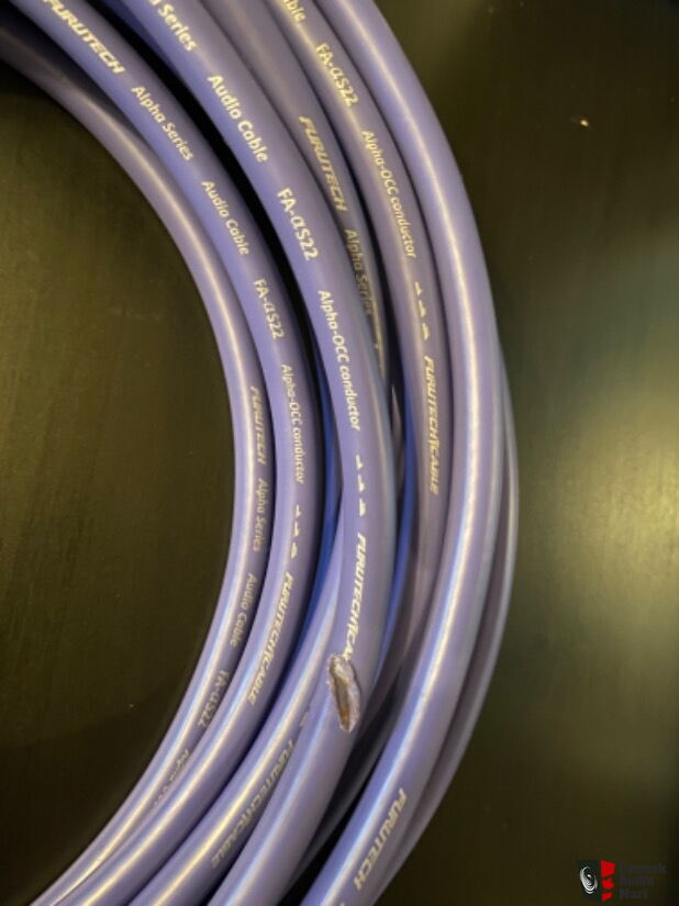 Furutech FA as22 balanced cable 5 meter pair Photo #3853176 - UK Audio Mart